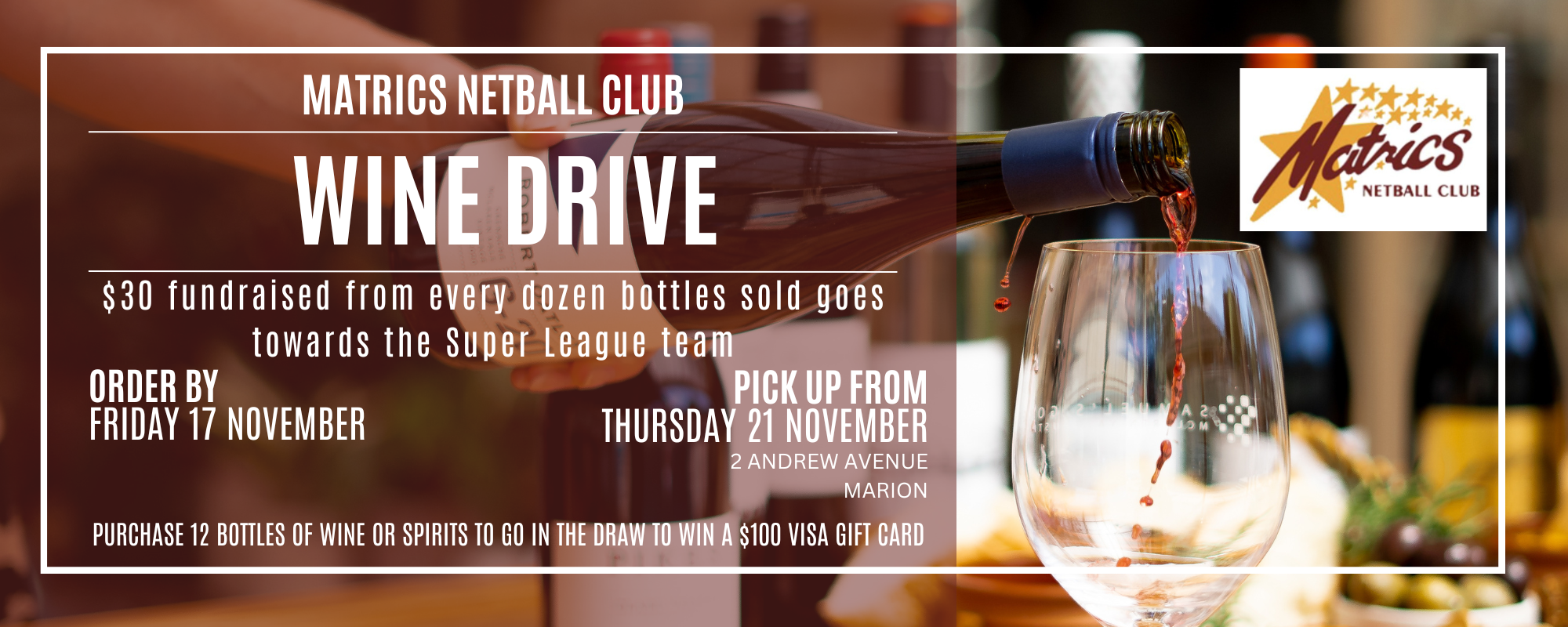 Matrics – Wine Drive